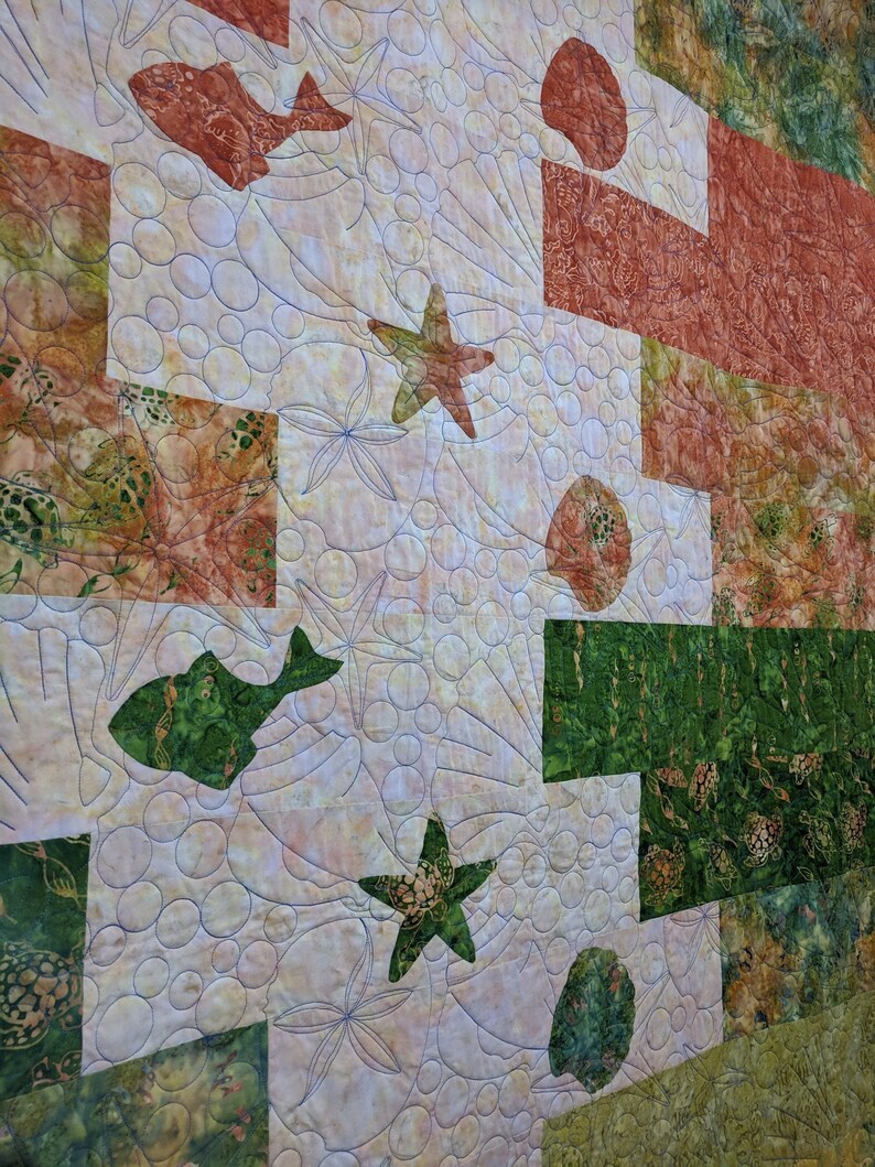 HIGH TIDE Quilt Pattern Swan Sheridan for Swan Amity Studios - Etsy