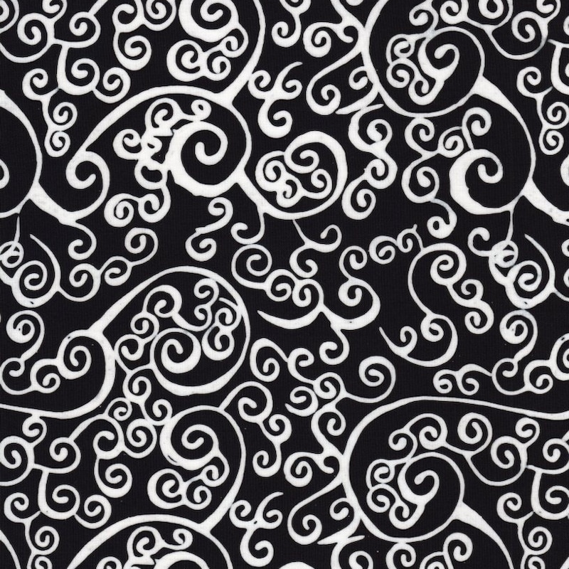 White Swirl Fabric - Etsy