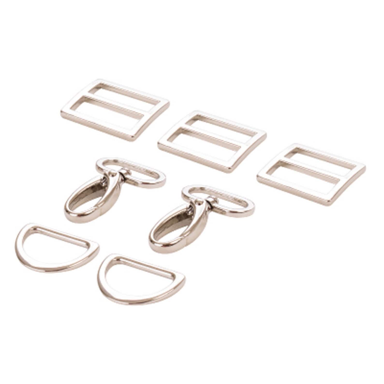 1 NICKEL HARDWARE Kits Sets Byannie.com Adjusters Backpack Bag Purse ...