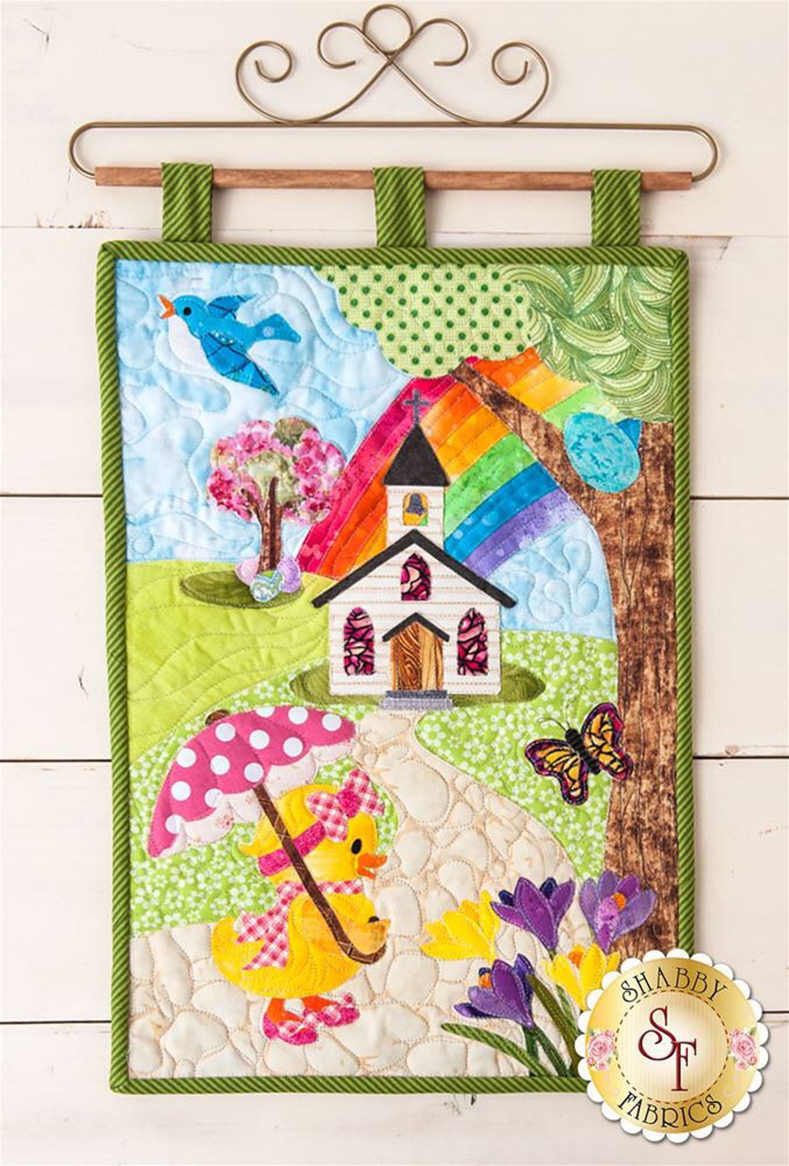 EASTER SUNDAY Wall Hanging Quilt Pattern by Shabby Fabrics - Etsy