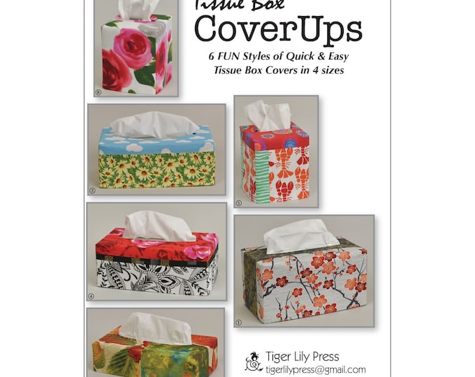Elegant Floral Tissue Box Cover - Etsy