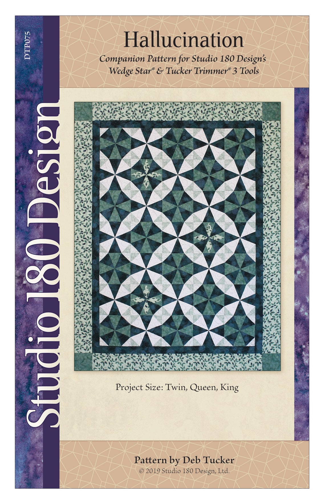 HALLUCINATION Quilt Pattern Deb Tucker Studio 180 Design | Etsy