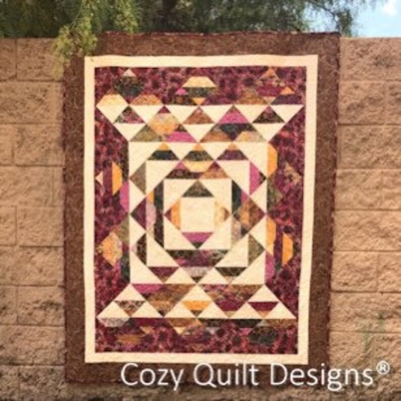 CRESCENDO B.O.M. Quilt Pattern Daniela Stout Cozy Quilt | Etsy