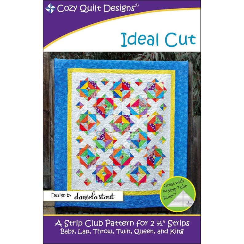 IDEAL CUT Quilt Pattern Daniela Stout Cozy Quilt Designs | Etsy
