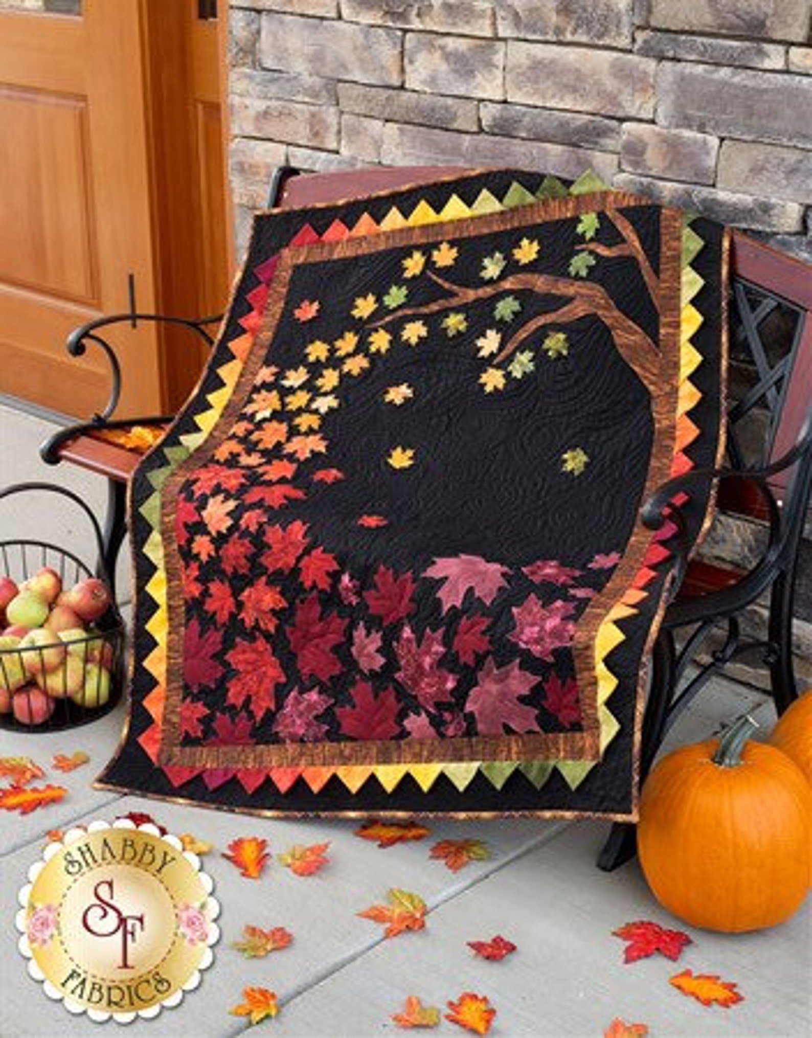 AUTUMN ALLURE Quilt Pattern by Jennifer Bosworth for Shabby Fabrics ...