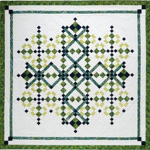 ZEN GARDEN Modern 180 Quilt Pattern Running With Scissors Studio 180 ...