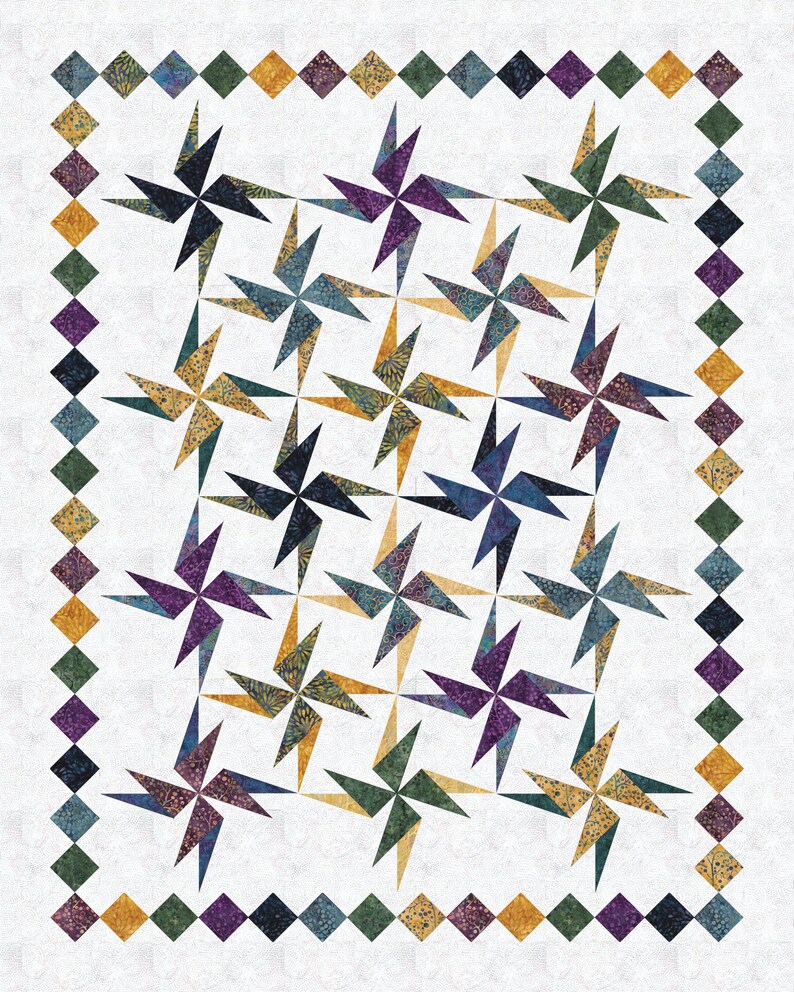 FIESTA Quilt Pattern Sarah Furrer Studio 180 Design | Etsy