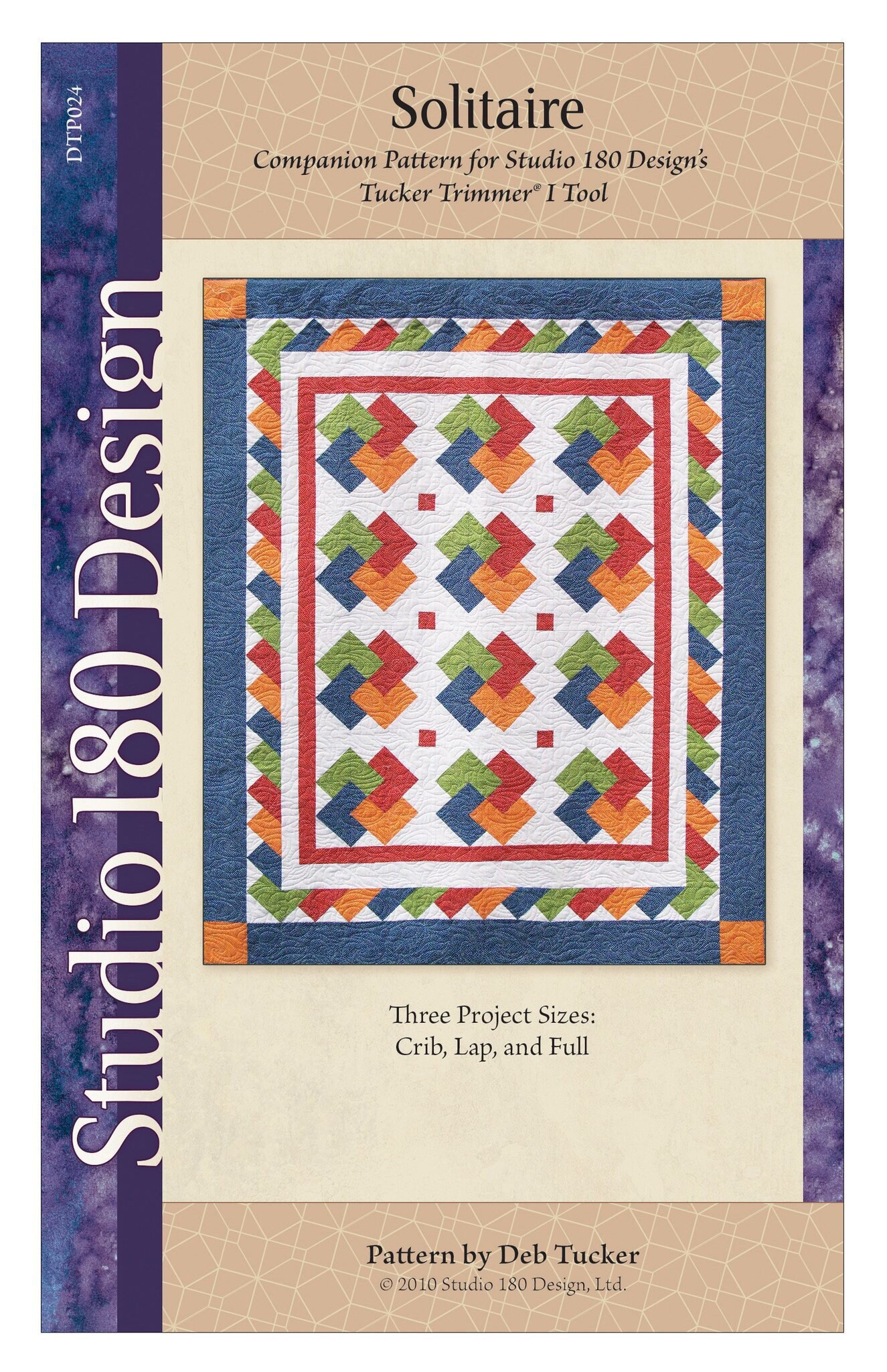 SOLITAIRE Quilt Pattern Deb Tucker Studio 180 Design - Etsy