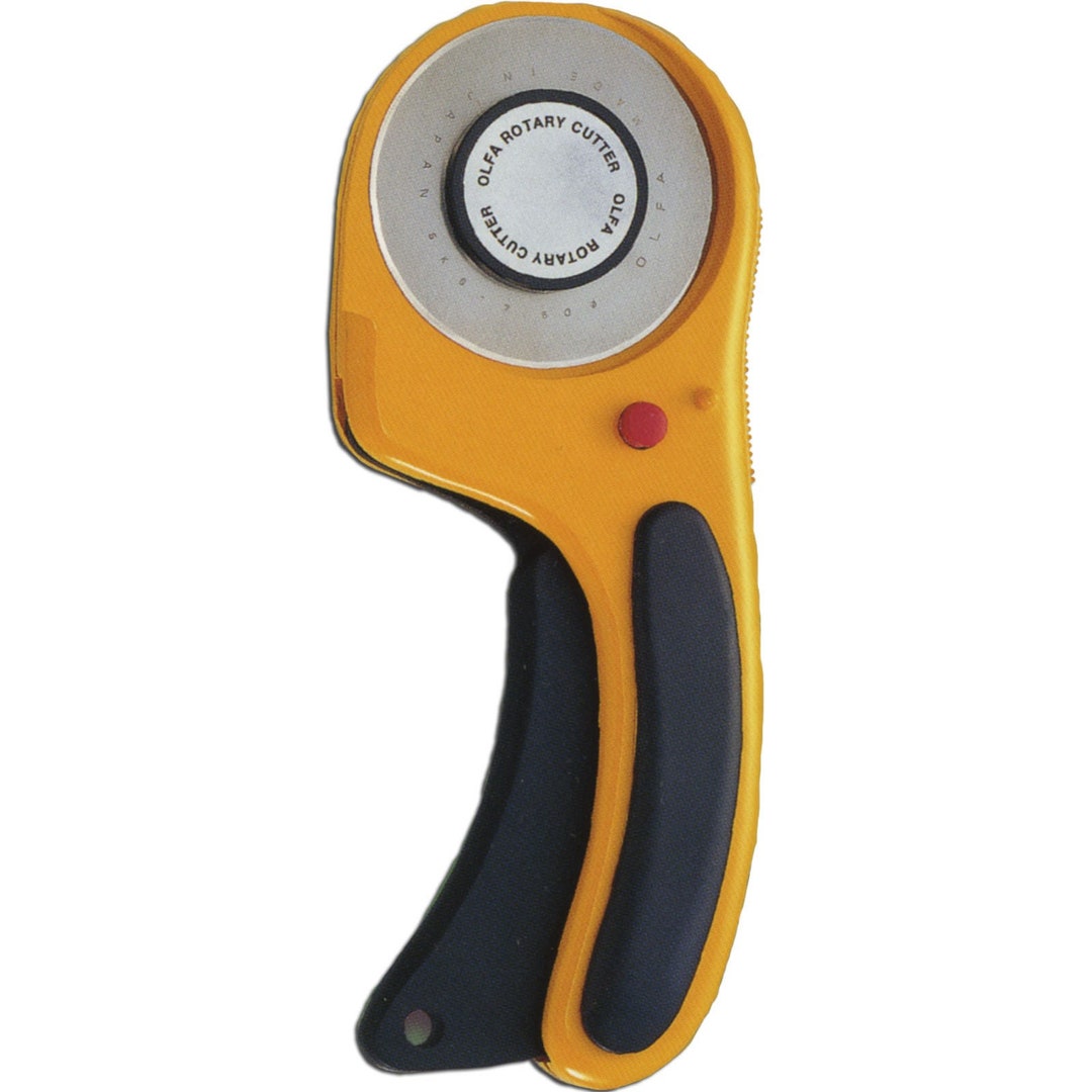 OLFA ROTARY CUTTER 60MM - 9655 - Rty-3/dx - Large Orange Yellow ...