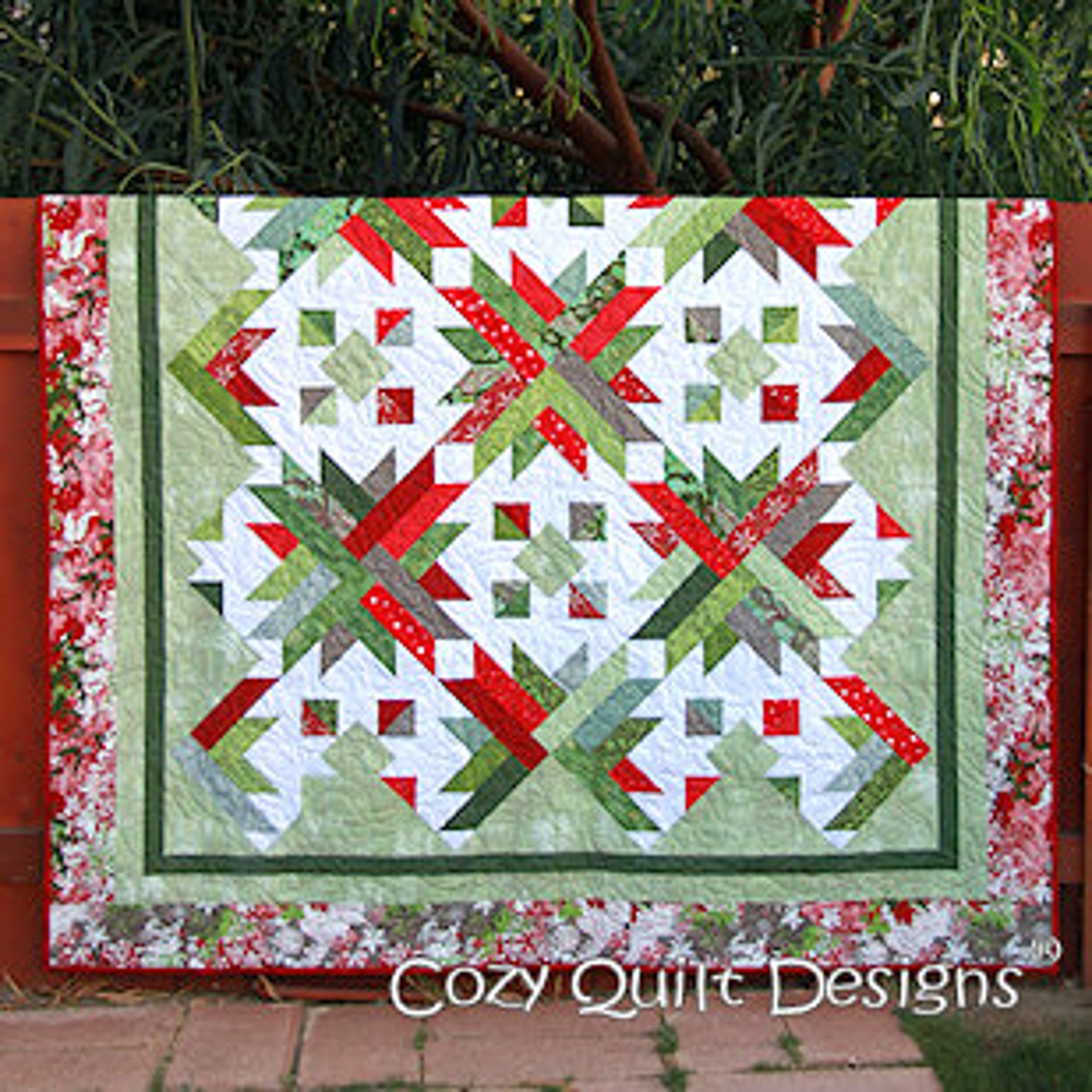 PRICKLY PEAR Quilt Pattern - Georgette Dell'orco - Cozy Quilt Designs ...