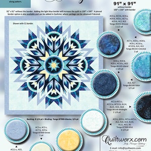 AMETHYST Foundation Paper Piecing Quilt Pattern - Judy Niemeyer ...