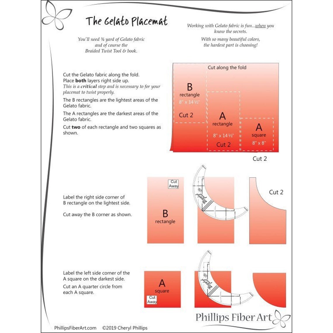 BRAIDED TWIST Template Tool Phillips Fiber Art Table | Etsy