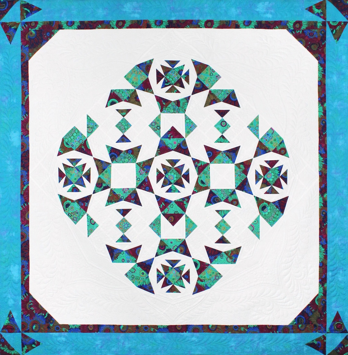 MANDALA Quilt Pattern Running With Scissors Quilters - Etsy