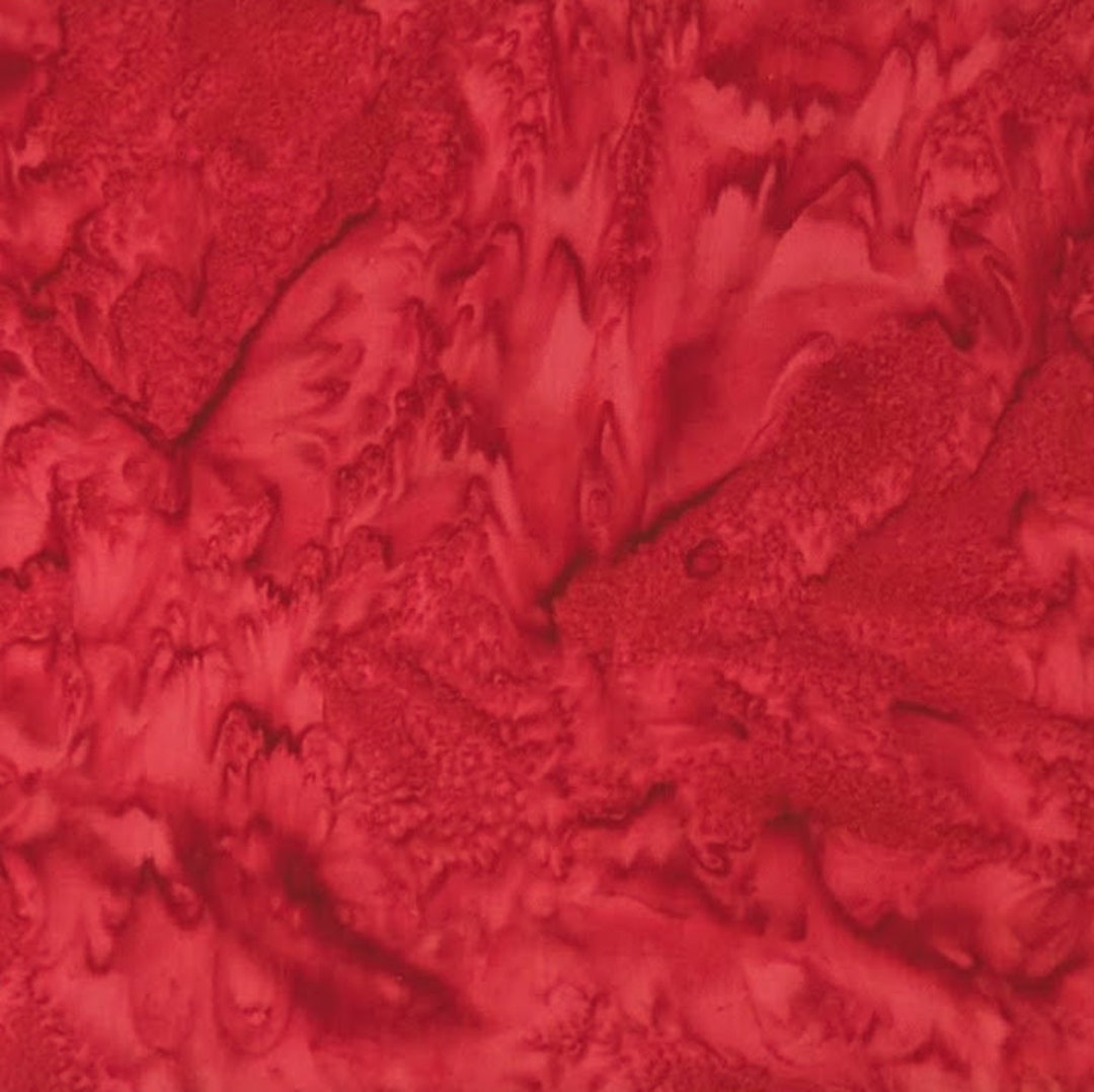 Anthology - Exotic Red - BC08Q - Be Colourful Collection - Batik Fabric ...