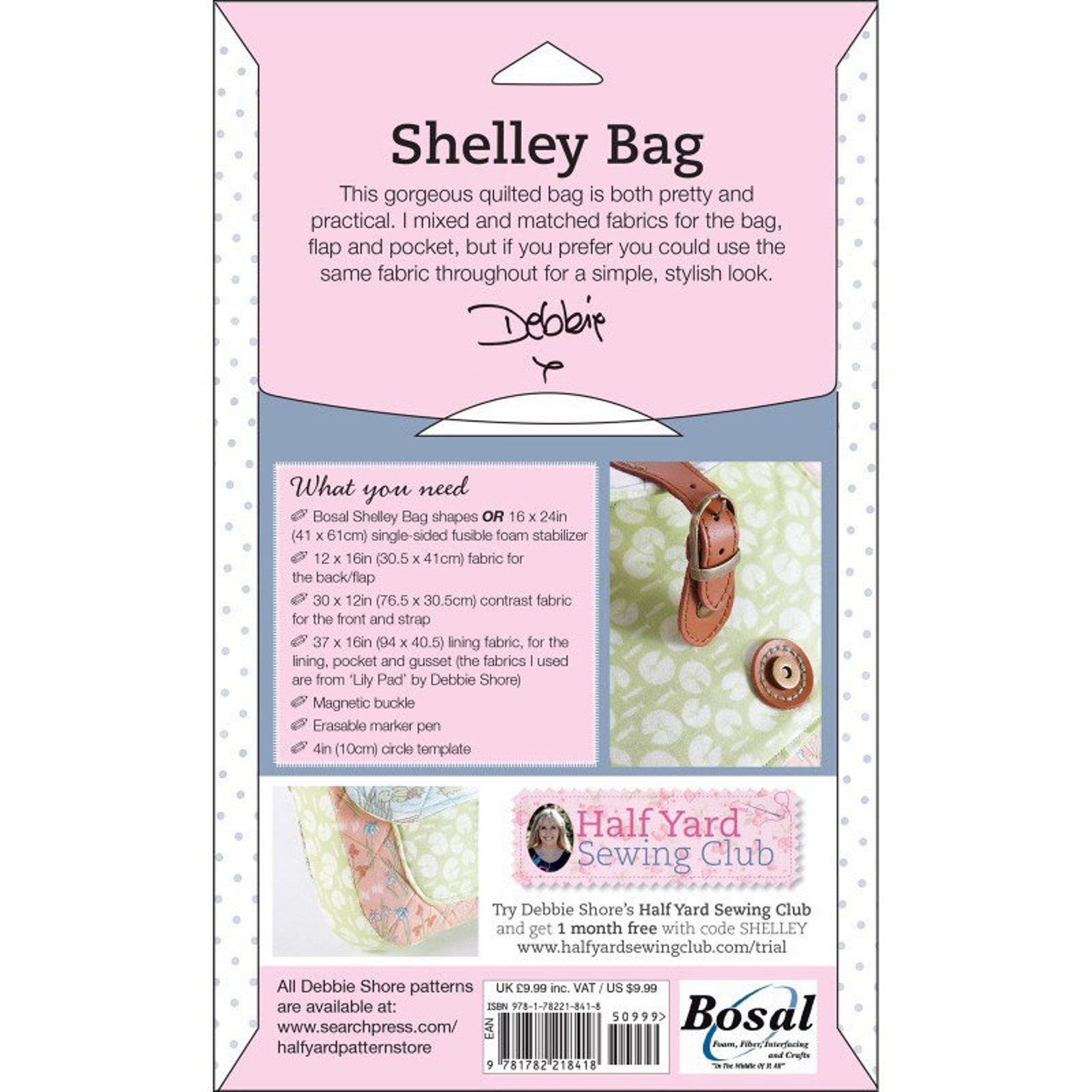 SHELLEY BAG Pattern 18 X 8 X 1.5 Debbie | Etsy