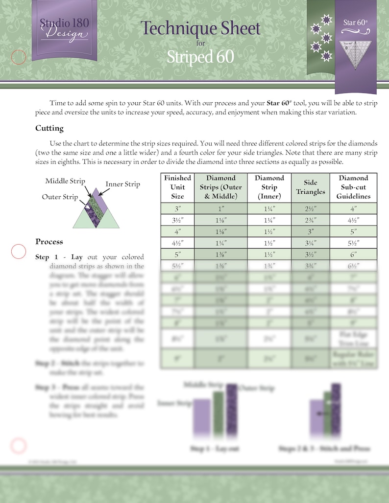 TECHNIQUE SHEETS Studio 180 Design Deb Tucker Wedge - Etsy
