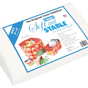 SOFT AND STABLE - Byannie.com - 36" X 58" - White Foam Stabilizer ...