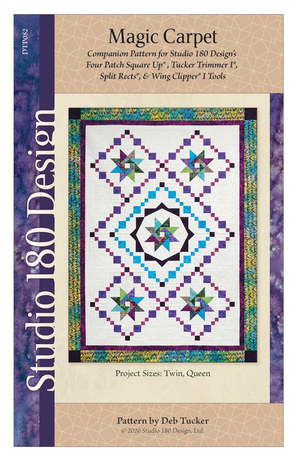 MAGIC CARPET Quilt Pattern Deb Tucker Studio 180 Design - Etsy