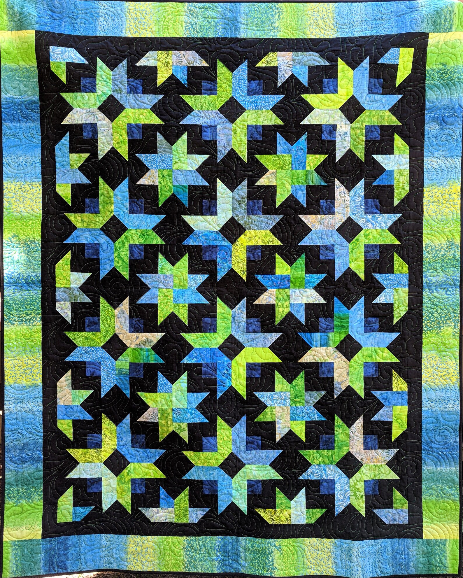 DAYBREAK Quilt Pattern Georgette Dell'orco Cozy Quilt | Etsy