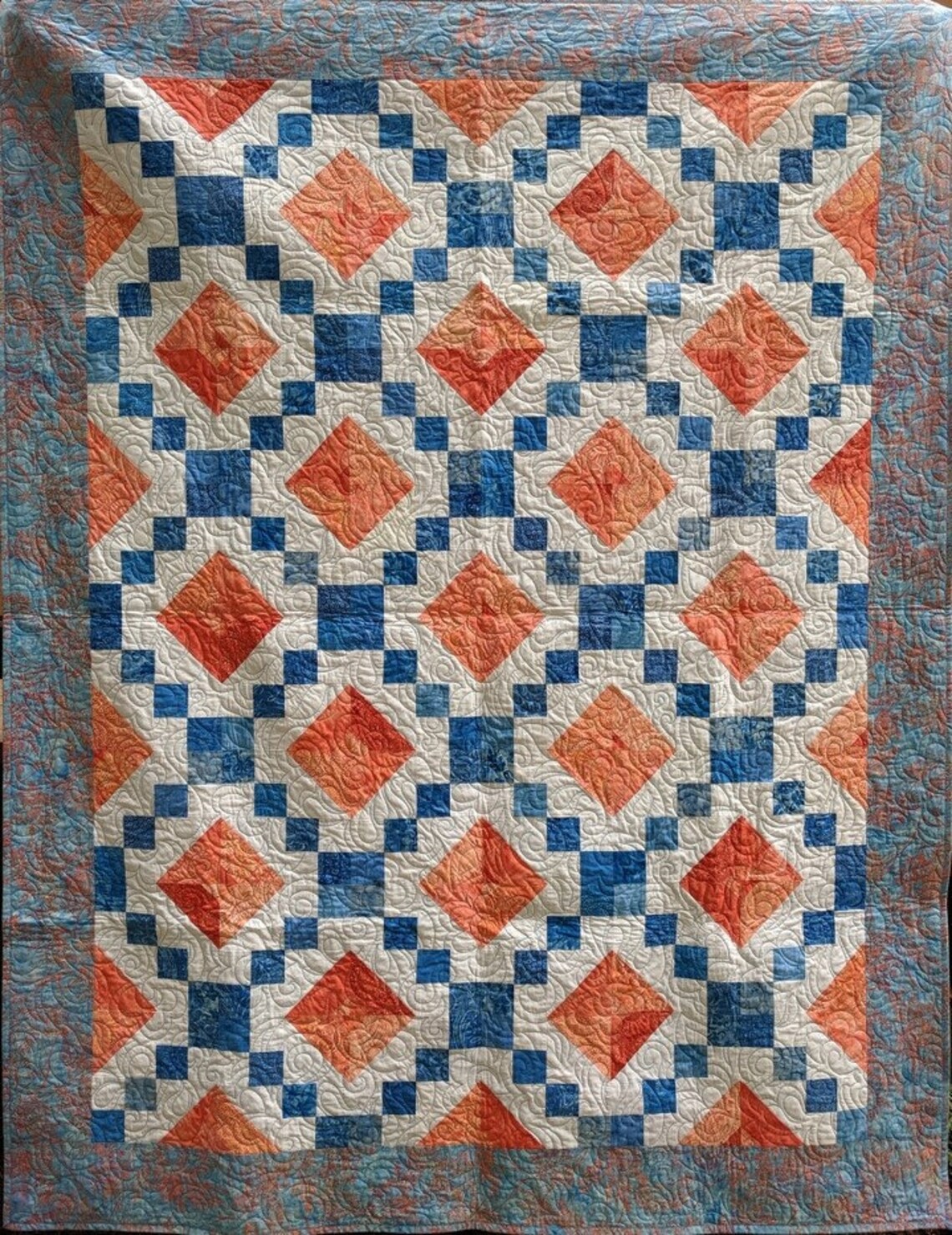BUCKEYE BEAUTY Quilt Pattern - Daniela Stout - Cozy Quilt Designs ...