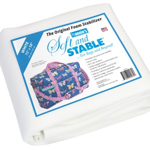 SOFT AND STABLE - Byannie.com - 72" X 58" - White Foam Stabilizer ...