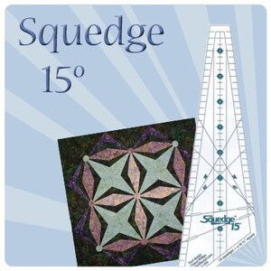 SQUEDGE 15 DEGREE Template Tool - Phillips Fiber Art - Cheryl Phillips ...