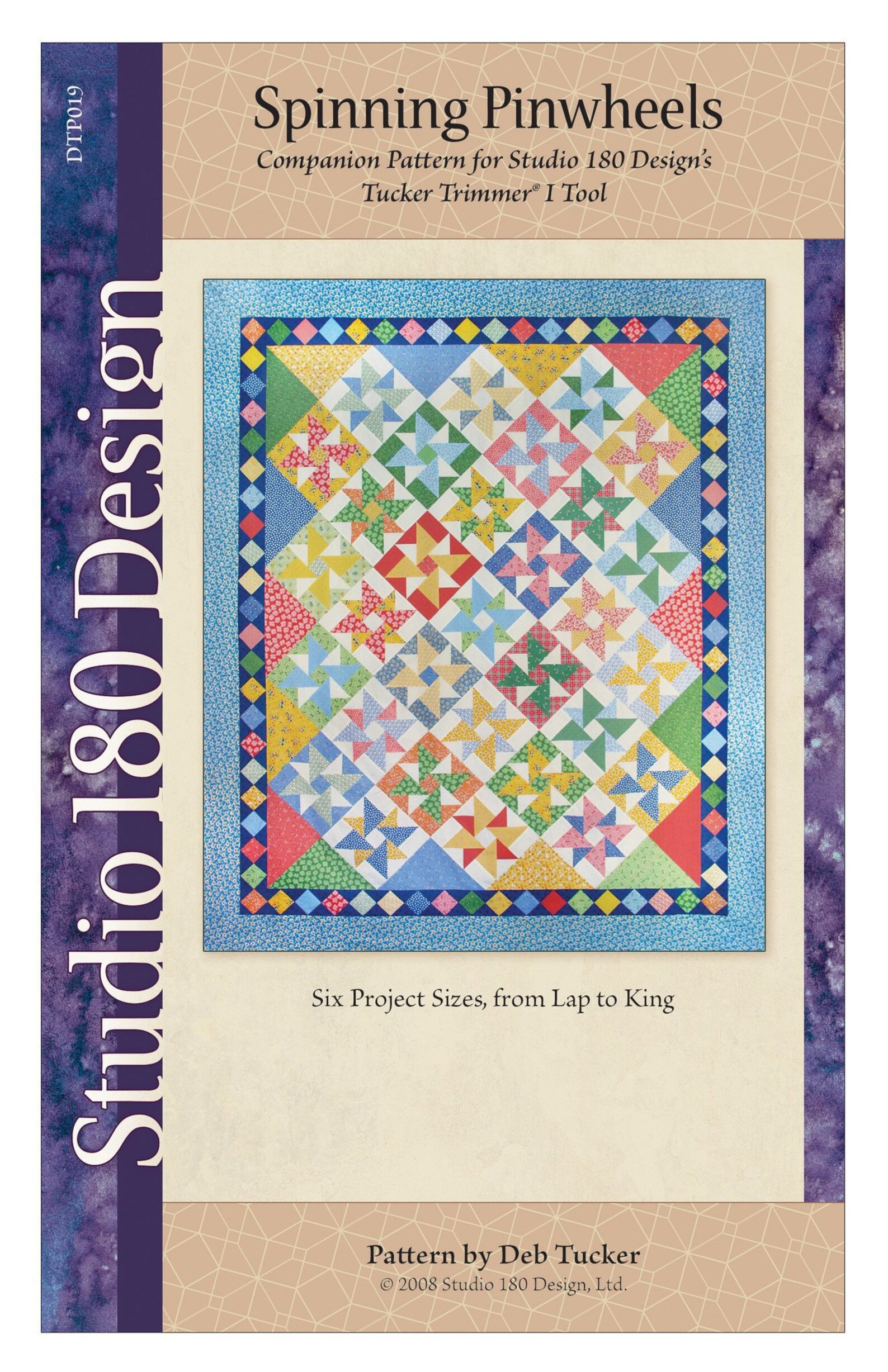 SPINNING PINWHEELS Quilt Pattern Deb Tucker Studio 180 - Etsy