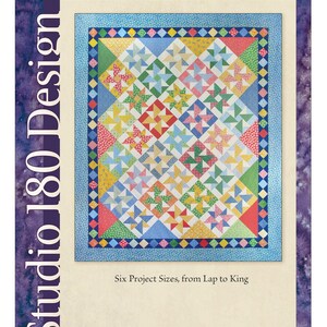 SPINNING PINWHEELS Quilt Pattern Deb Tucker Studio 180 Design Tucker ...