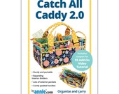 CATCH ALL CADDY 2.0 Sewing Pattern Byannie.com - Etsy