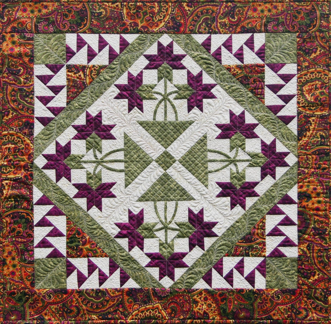 MINI CAROLINA LILY Quilt Pattern Deb Tucker Studio 180 - Etsy
