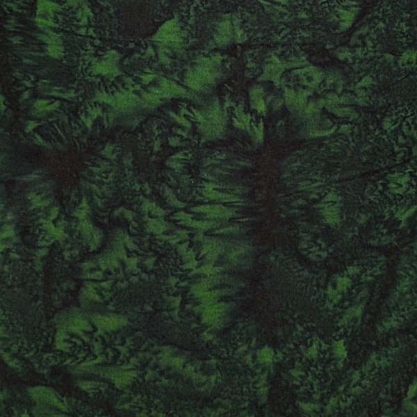Green Batik Fabric - Etsy