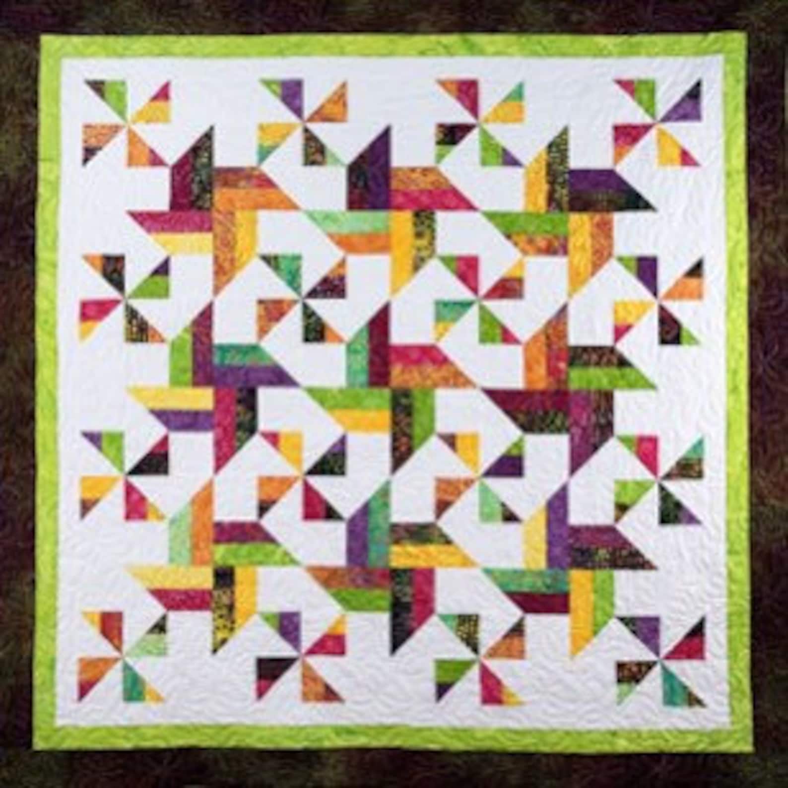 REVOLUTION Quilt Pattern Daniela Stout Cozy Quilt Designs | Etsy