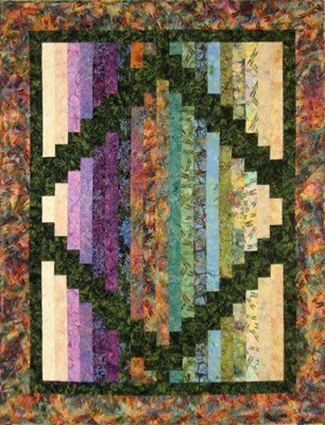 VERTIGO Quilt Pattern Kari Nichols Mountainpeek Creations | Etsy