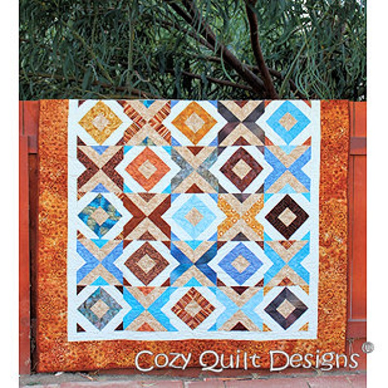 XOXOX Quilt Pattern Daniela Stout Cozy Quilt Designs Strip | Etsy