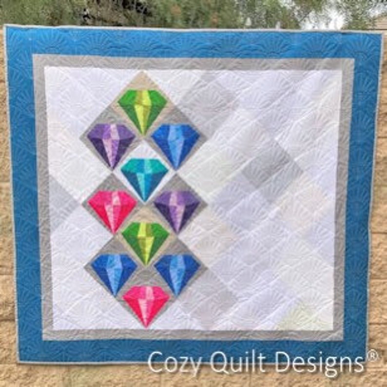 BRILLIANT Quilt Pattern Daniela Stout Cozy Quilt Designs | Etsy