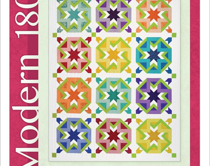 HOPSCOTCH Bargello Quilt Pattern Fabric Therapy the Quilter's Clinic ...