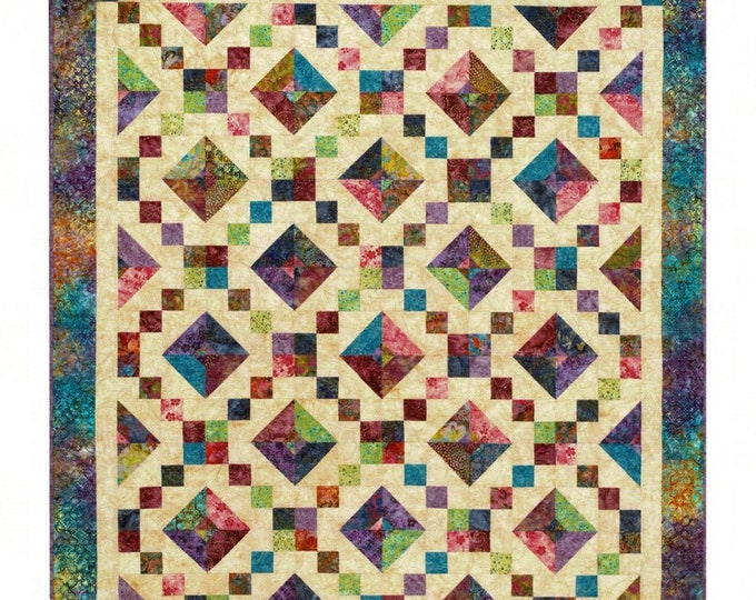 TALL PINES Quilt Pattern - Irish Chain - Sandi Irish - Single Table ...