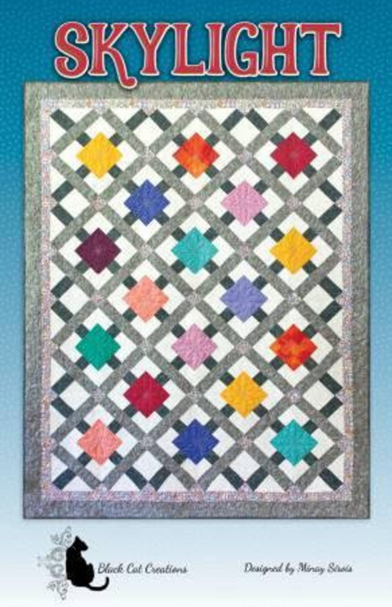 SKYLIGHT Quilt Pattern Black Cat Creations Minay Sirois - Etsy