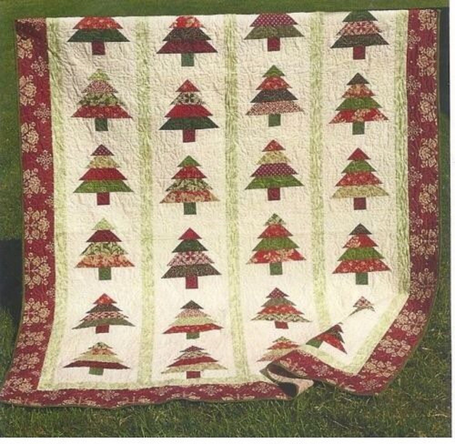 TREE LOT Quilt Pattern Daniela Stout Cozy Quilt Designs | Etsy