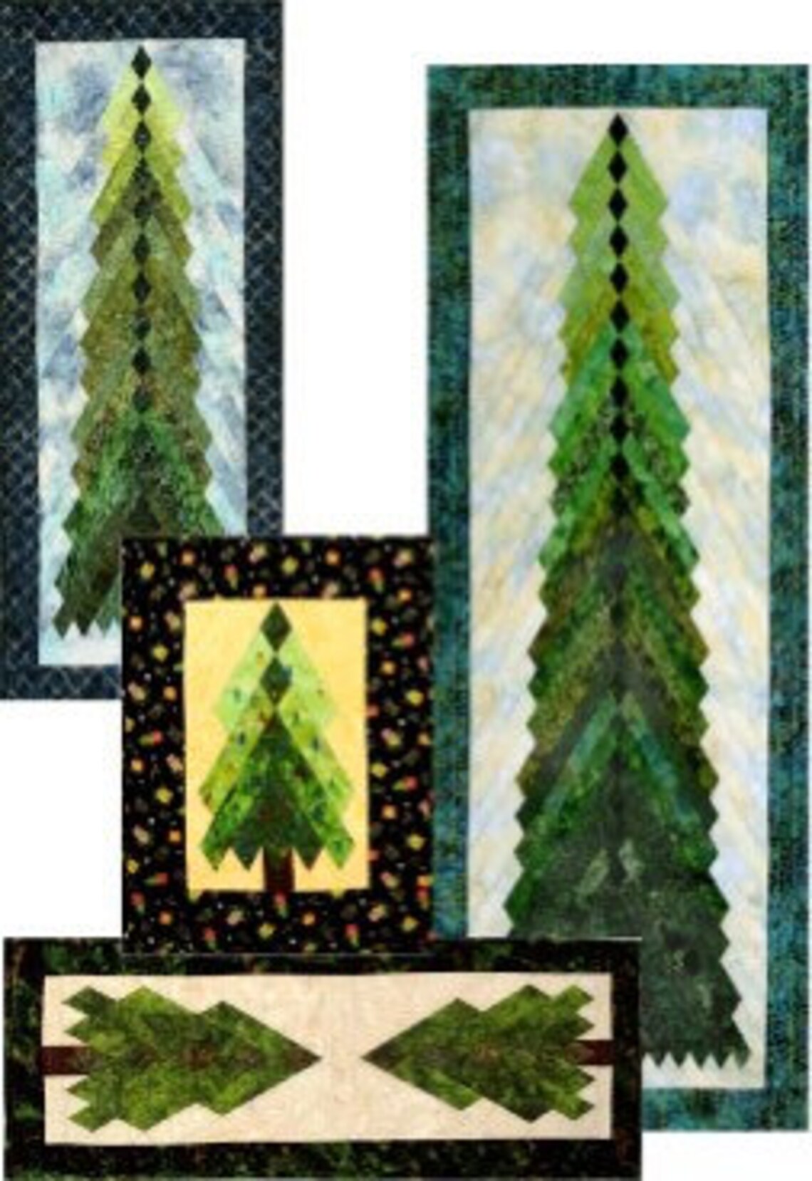 TALL PINES Quilt Pattern Irish Chain Sandi Irish Single - Etsy