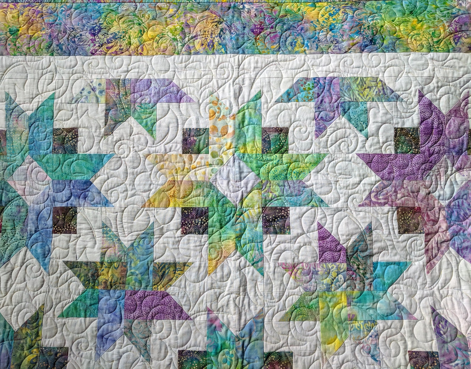 DAYBREAK Quilt Pattern - Georgette Dell'orco - Cozy Quilt Designs Strip ...