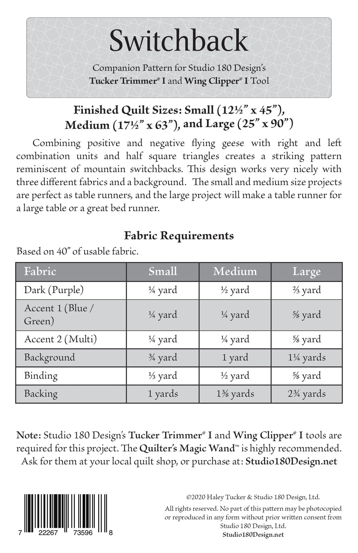 SWITCHBACK Quilt Pattern Haley Tucker Studio 180 Design | Etsy