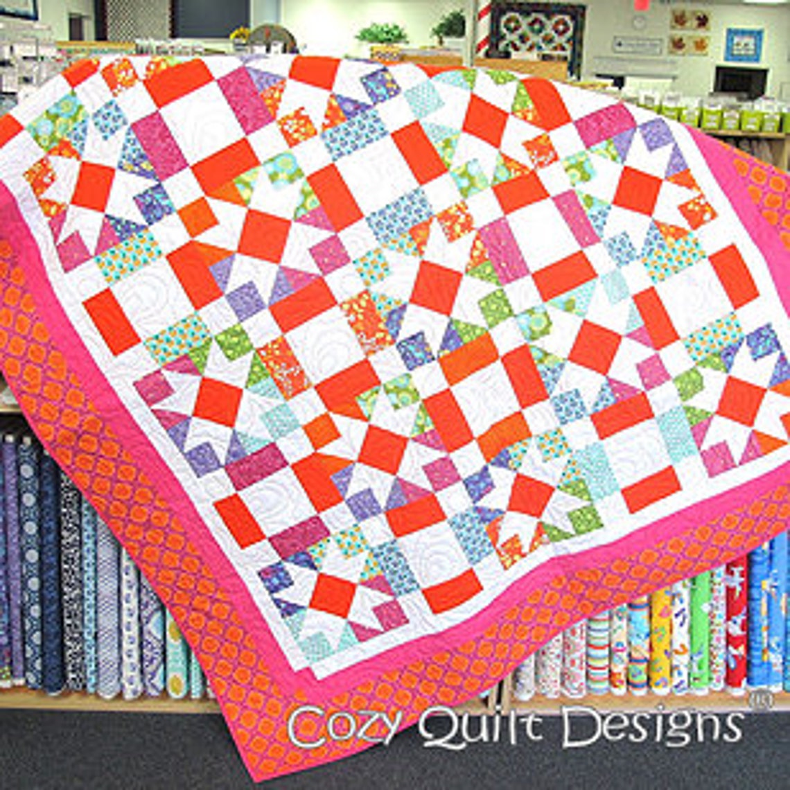 STAR POWER Quilt Pattern Daniela Stout Cozy Quilt Designs - Etsy