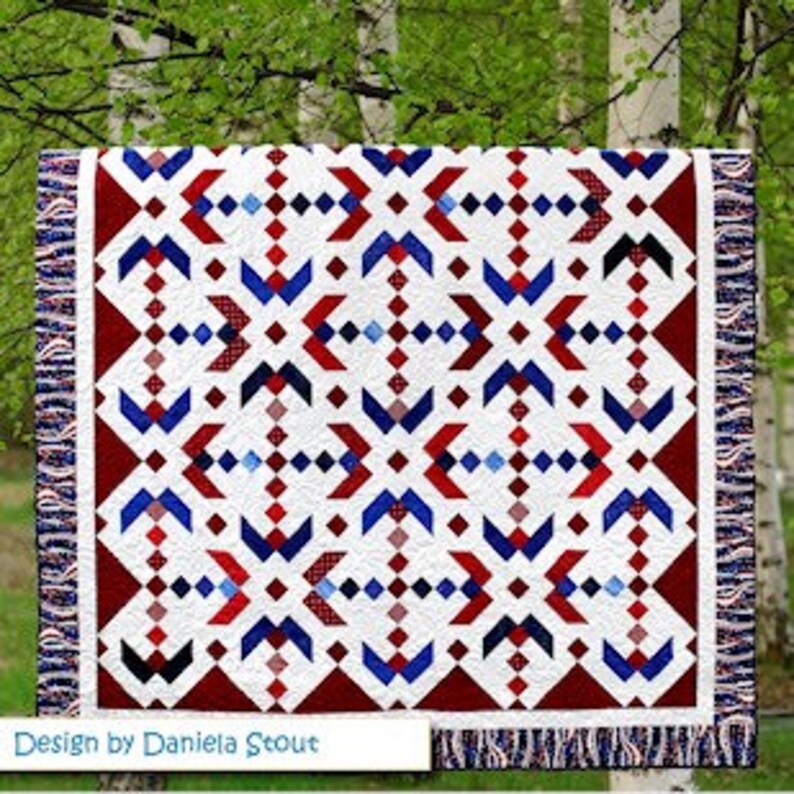 GLORY Quilt Pattern Daniela Stout Cozy Quilt Designs Strip - Etsy