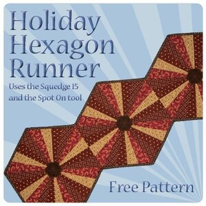 SQUEDGE 15 DEGREE Template Tool - Phillips Fiber Art - Cheryl Phillips ...