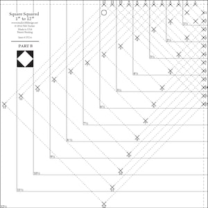 LARGE SQUARE SQUARED Tool Ruler - Deb Tucker - Studio 180 Design - DT14 ...