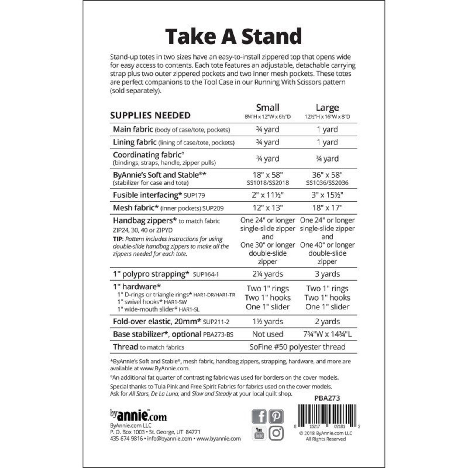 TAKE A STAND Sewing Pattern Byannie.com Stand up Tote Bag - Etsy