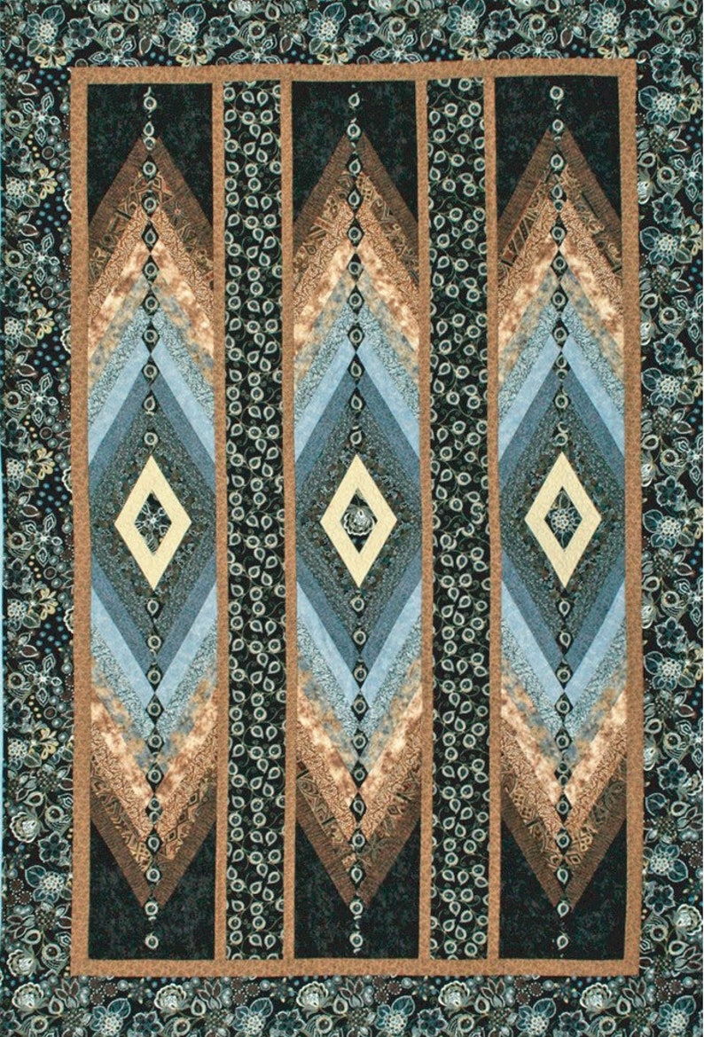 DIAMONDS ARE FOREVER Quilt Pattern Irish Chain Sandi Irish - Etsy