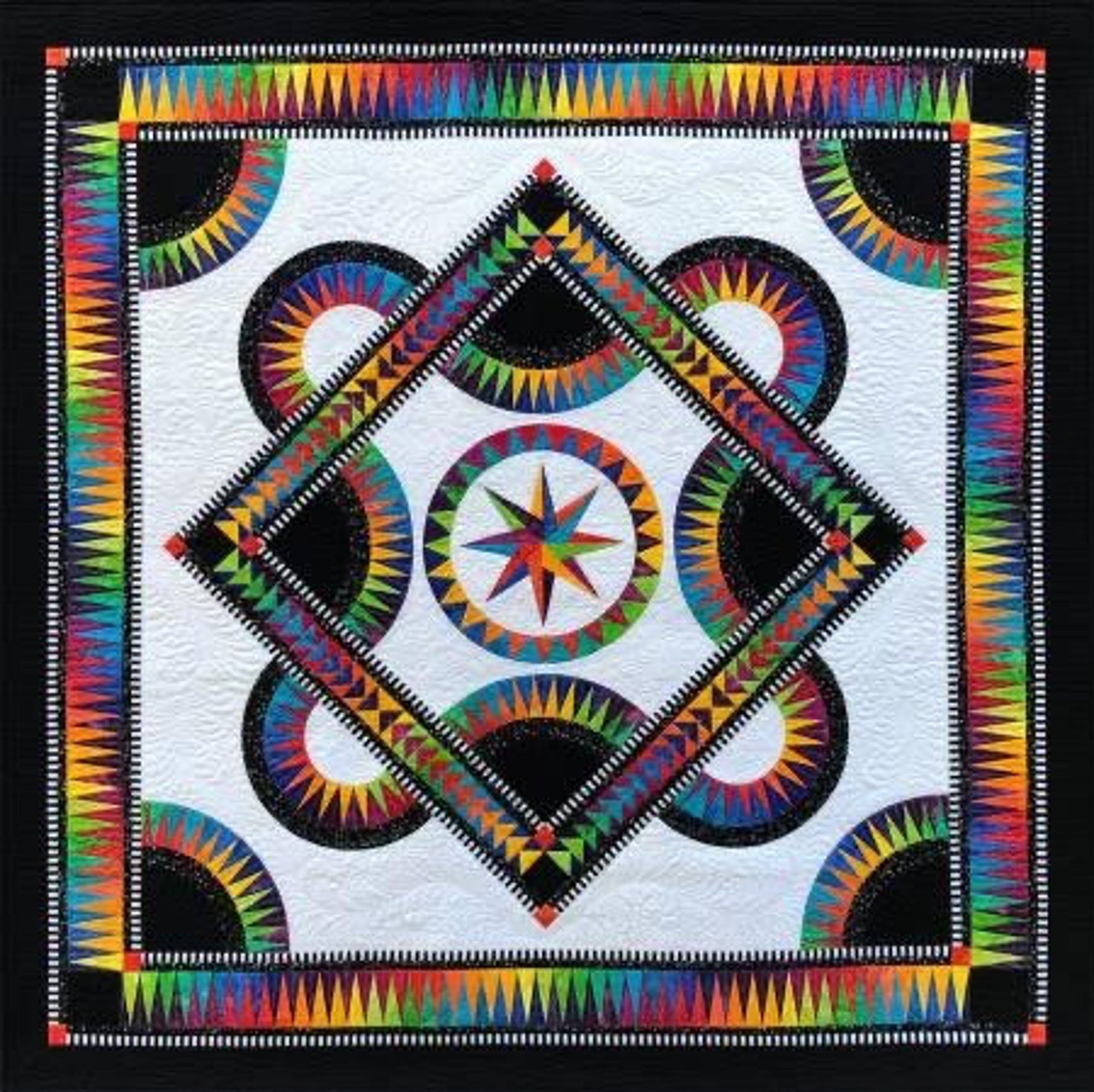 ALLEGRA Foundation Paper Piecing Pattern by Jacqueline De | Etsy