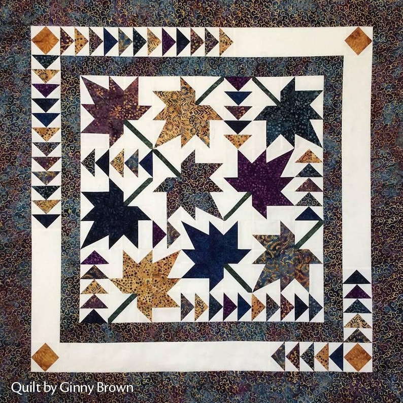 SIGNS OF AUTUMN Quilt Pattern - Deb Tucker - Studio 180 Design - Corner ...